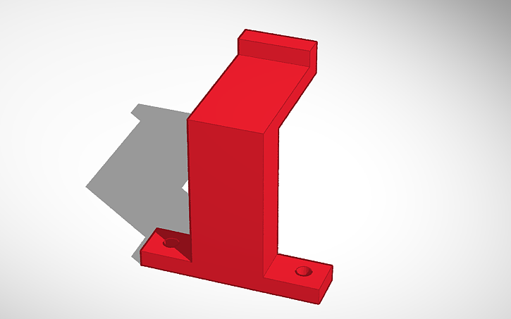 3d Design Filament Holder Tinkercad