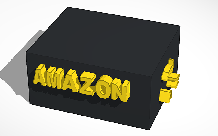 3D design AMAZON | Tinkercad