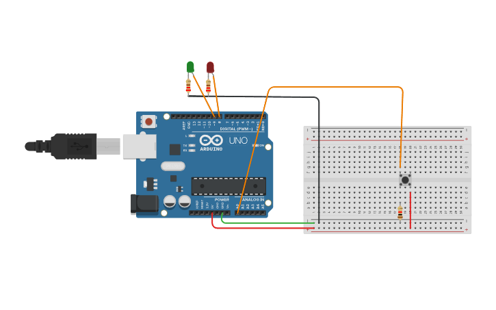 Circuit design All Pin_Interrupt - Tinkercad