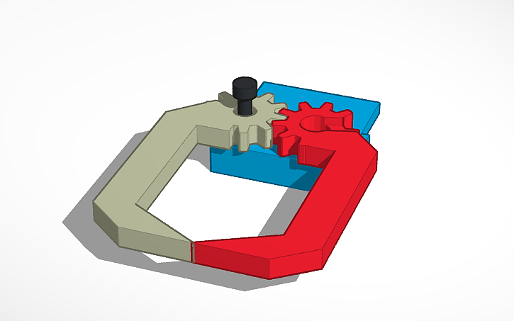 3D design Pinza para micro servo / Micro servo claw - Tinkercad
