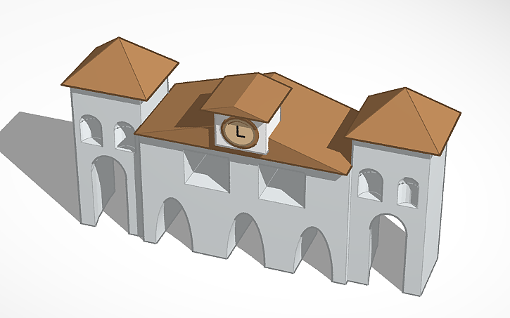3D design BUILDING - Tinkercad