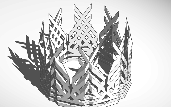 3D design cool top pice | Tinkercad
