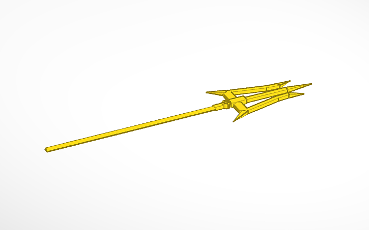 3D design Trident - Tinkercad
