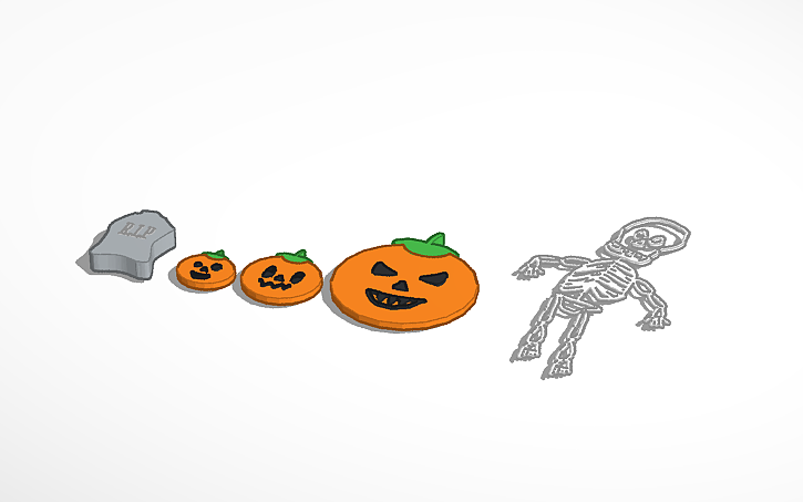 3D design Halloween time - Tinkercad