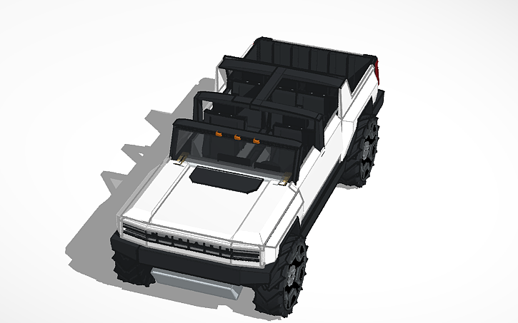 3D design DMC Badass - Tinkercad