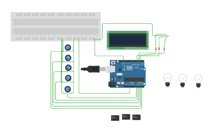 Circuit design Project simulation - Tinkercad