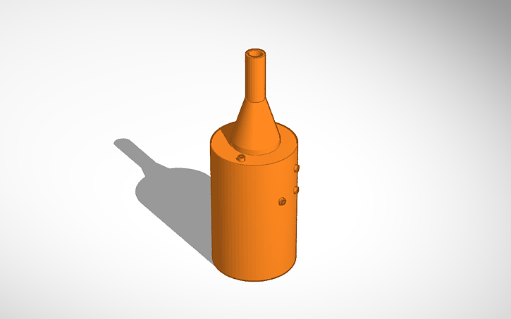 3D design Steam donkey boiler - Tinkercad