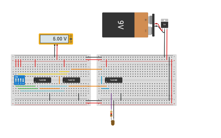 Circuit design ejercicio 1 - Tinkercad
