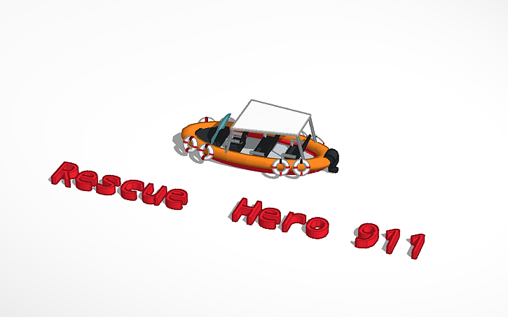 3D design Rescue Hero 911 | Tinkercad