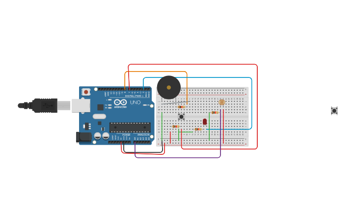 Circuit design LAB10 - TAREA Implemente y simule la Alarma con sonido y ...