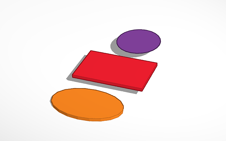 3D design 2D Shapes - Tinkercad