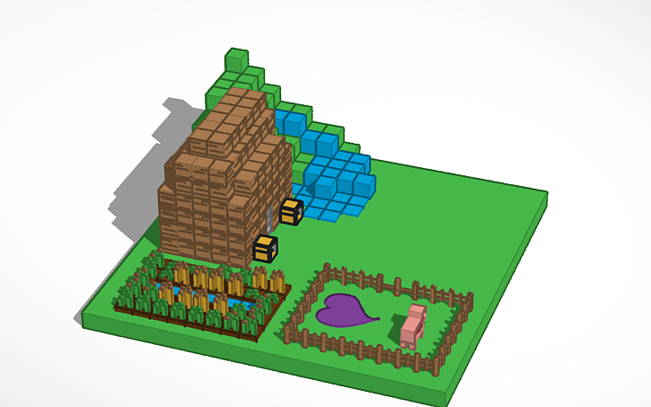 3D design #lsweek1 Building Thingy!!!!!!!!!! - Tinkercad