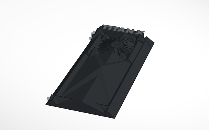 3D design Titan X Pascal Gpu(Graphics Card) | Tinkercad