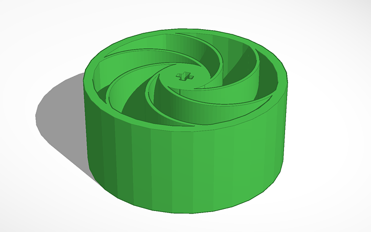 3D design Copy of Lego Spline Wheel | Tinkercad