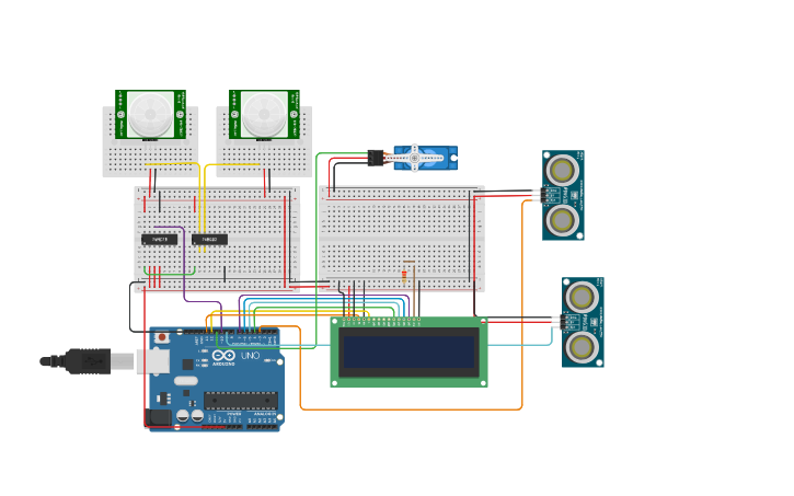 Circuit design ED Final Project | Tinkercad