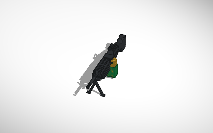 3D design M249 | Tinkercad