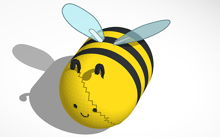 3D design Bee | Tinkercad