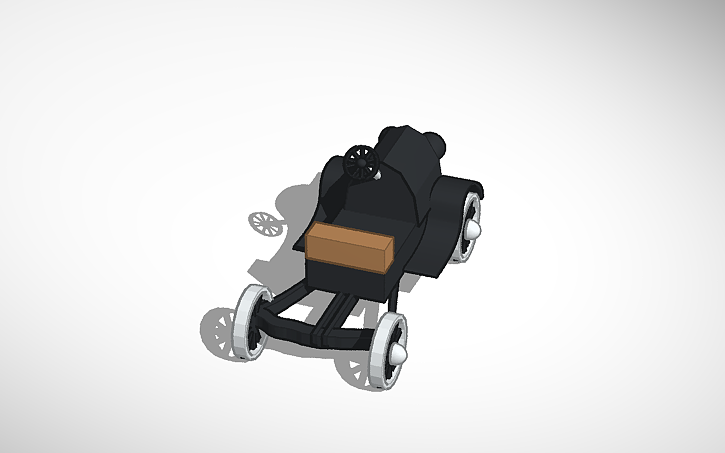 3D design Ford Model T Chassis - Tinkercad