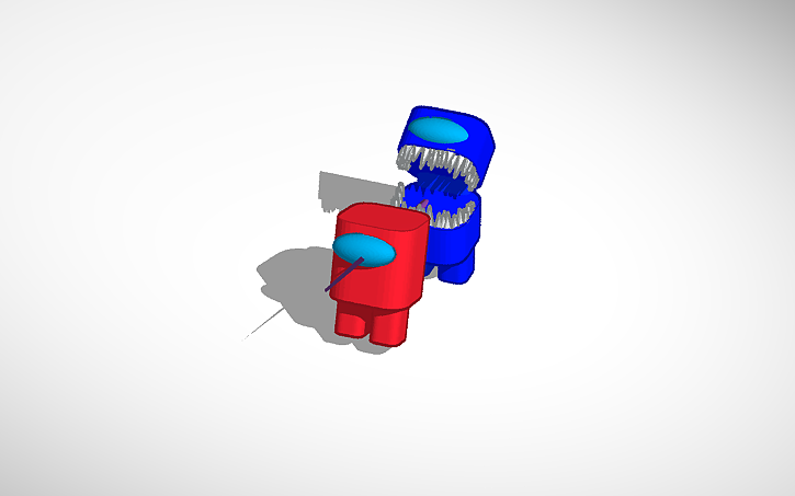 3D design Among Us - Tinkercad