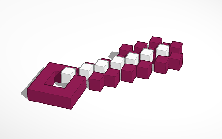 3D design anahtar | Tinkercad 3D design anahtar | Tinkercad