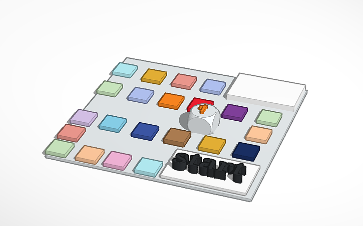 3d Design Board Game Tinkercad