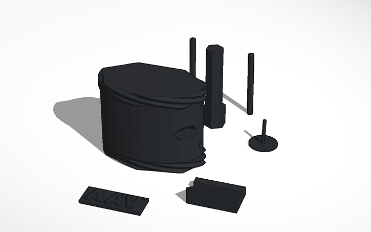 3D design Adam Tank 2.0 | Tinkercad