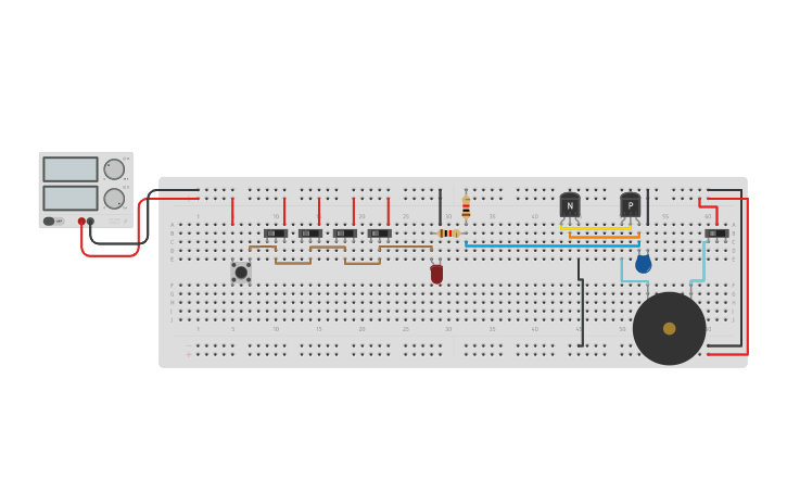 Circuit design Tarea 2 | Tinkercad
