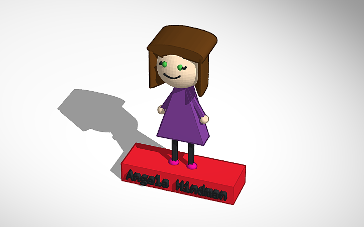 3D design Avatar - Tinkercad
