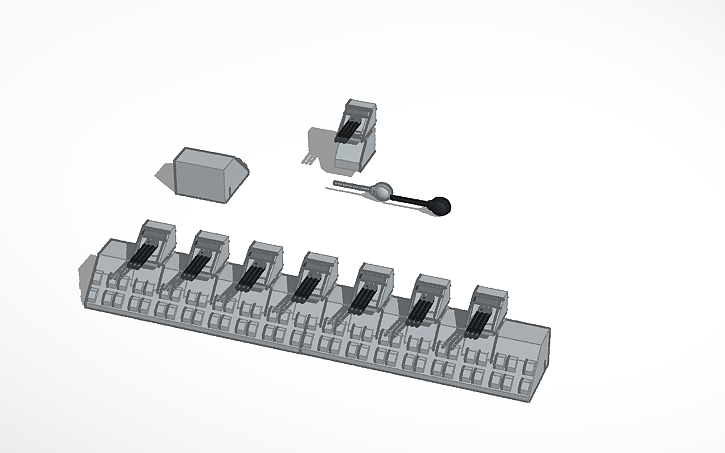 3d Design Star Destroyer Gun Turrets Tinkercad