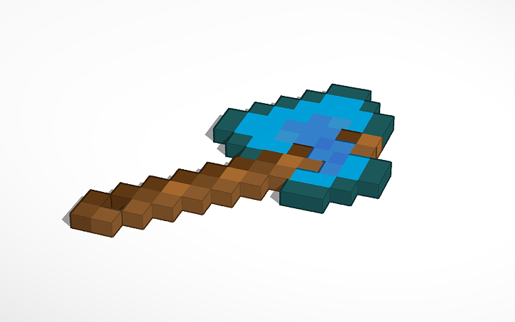 3D design Diamond Axe (Elmas Balta) | Tinkercad