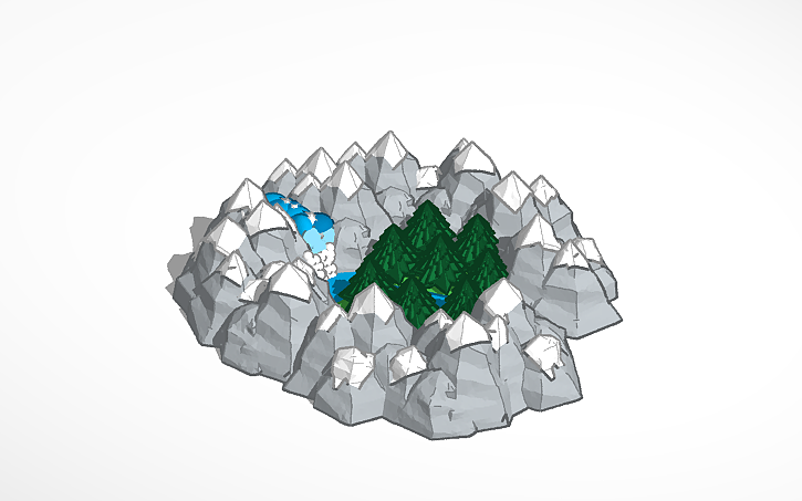 3D design River - Tinkercad