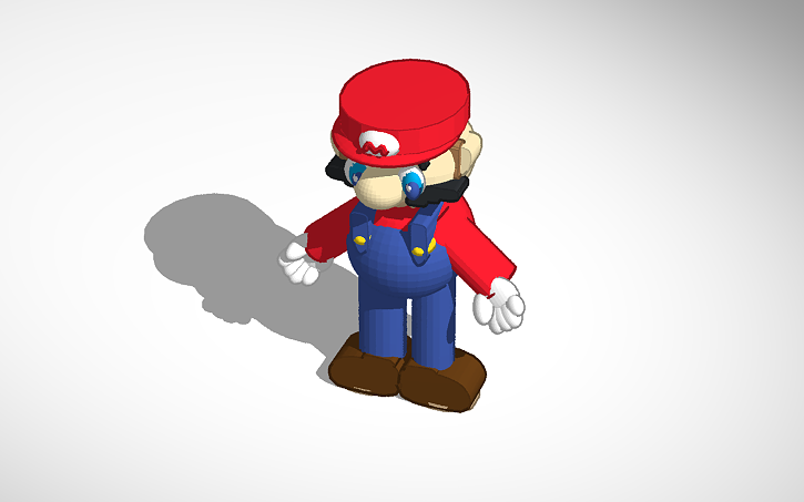 3D design mario | Tinkercad