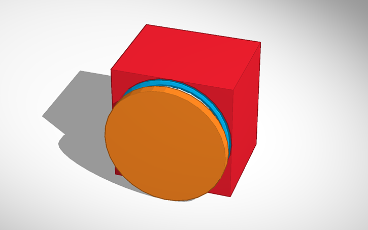 3d Design Button Tinkercad