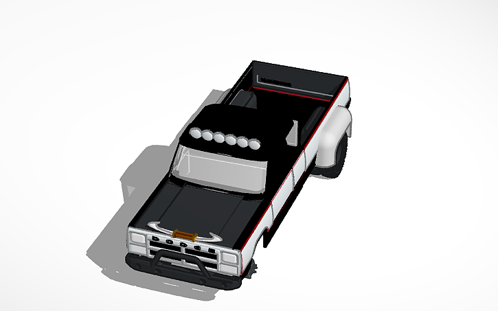 3D design ram truck - Tinkercad