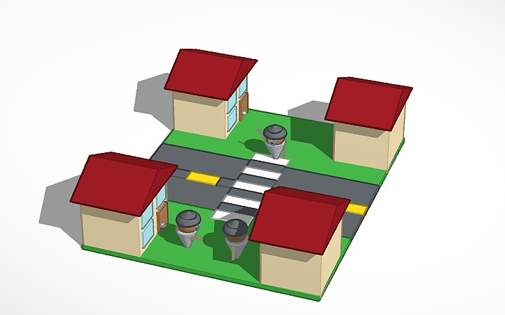 3D design Neighborhood | Tinkercad