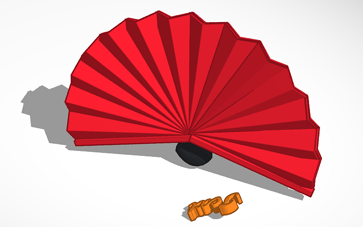 3D design fan - Tinkercad