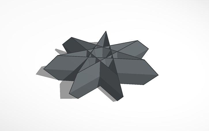 3D design star of david shape shape scripts - Tinkercad