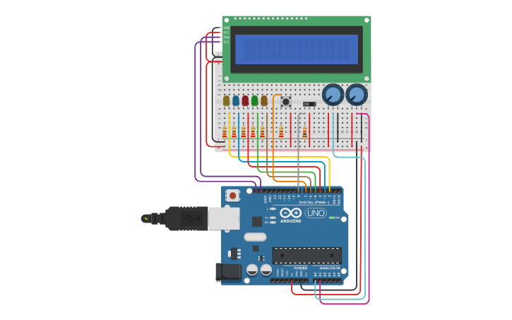 Circuit design Dazzling Migelo - Tinkercad