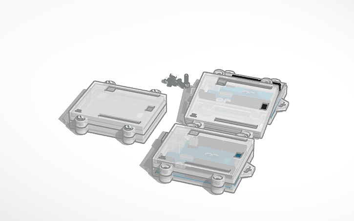 3d Design Arduino Uno Enclosure Tinkercad