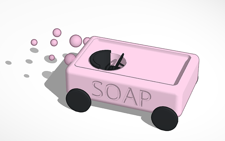3d Design Soap Soapbox Car Tinkercad