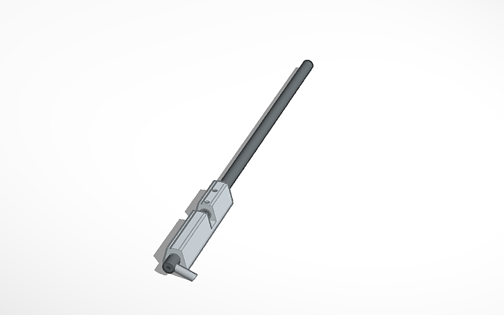 3D design PCP Air Gun with Z Valve Design - Tinkercad