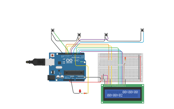 Circuit design Solución ex.PI 17/01/23 | Tinkercad
