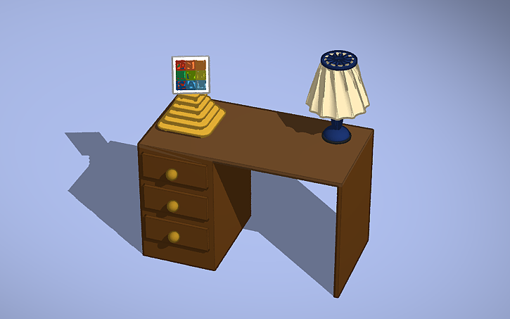 3D design Desk Organizers Design Challenge Trophy - Tinkercad