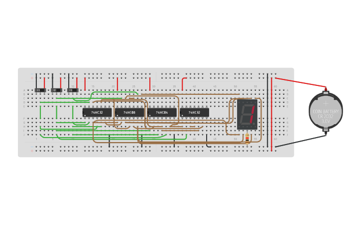 Circuit Design Activity 8 3 Variable K Map Tinkercad