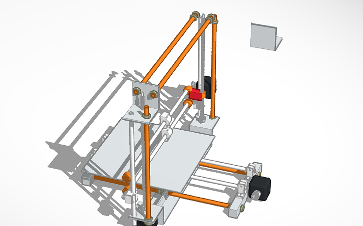3D design 3d printer wood design - Tinkercad