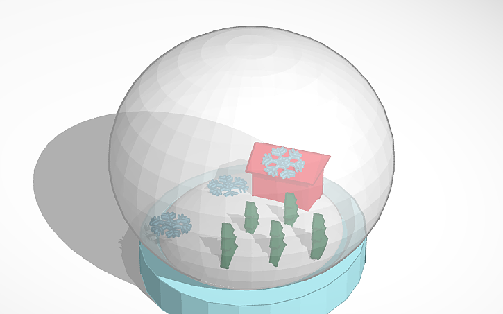 3D design Snowglobe I | Tinkercad