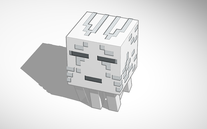 3D design Ghast - Tinkercad