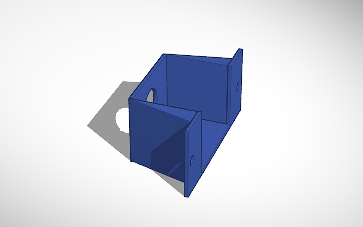 3D design switch housing - Tinkercad