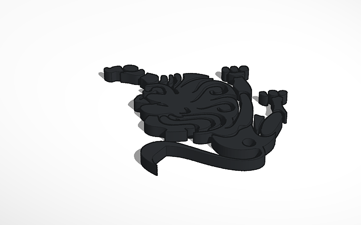 3D design Leo Lion Tribe | Tinkercad