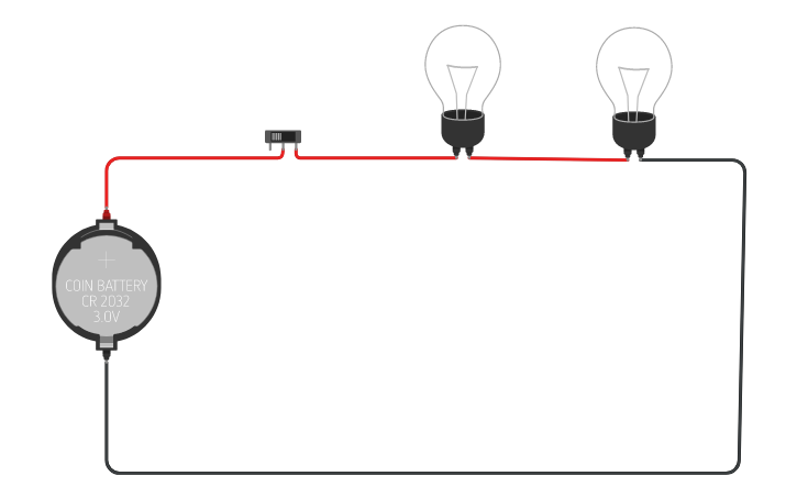Circuit design Circuito serial | Tinkercad